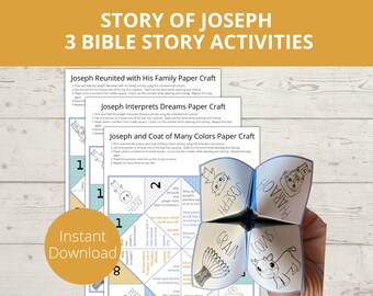 Joseph Coat of Many Colors Craft - Etsy