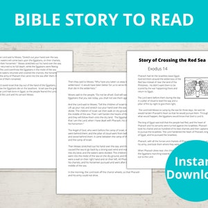 Crossing the Red Sea, Parting the Red Sea, Moses Red Sea Craft, Moses ...