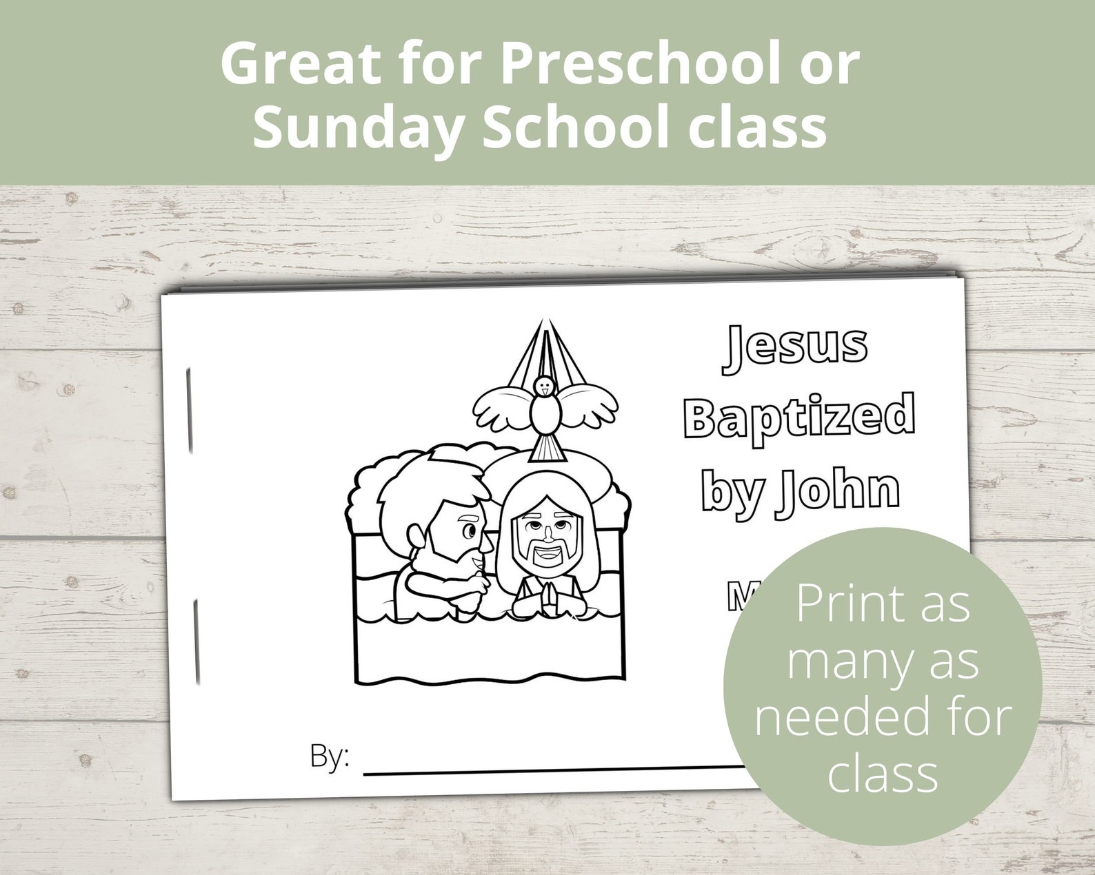 Jesus Baptism, Sunday School Crafts, Jesus Baptized, John the Baptist ...