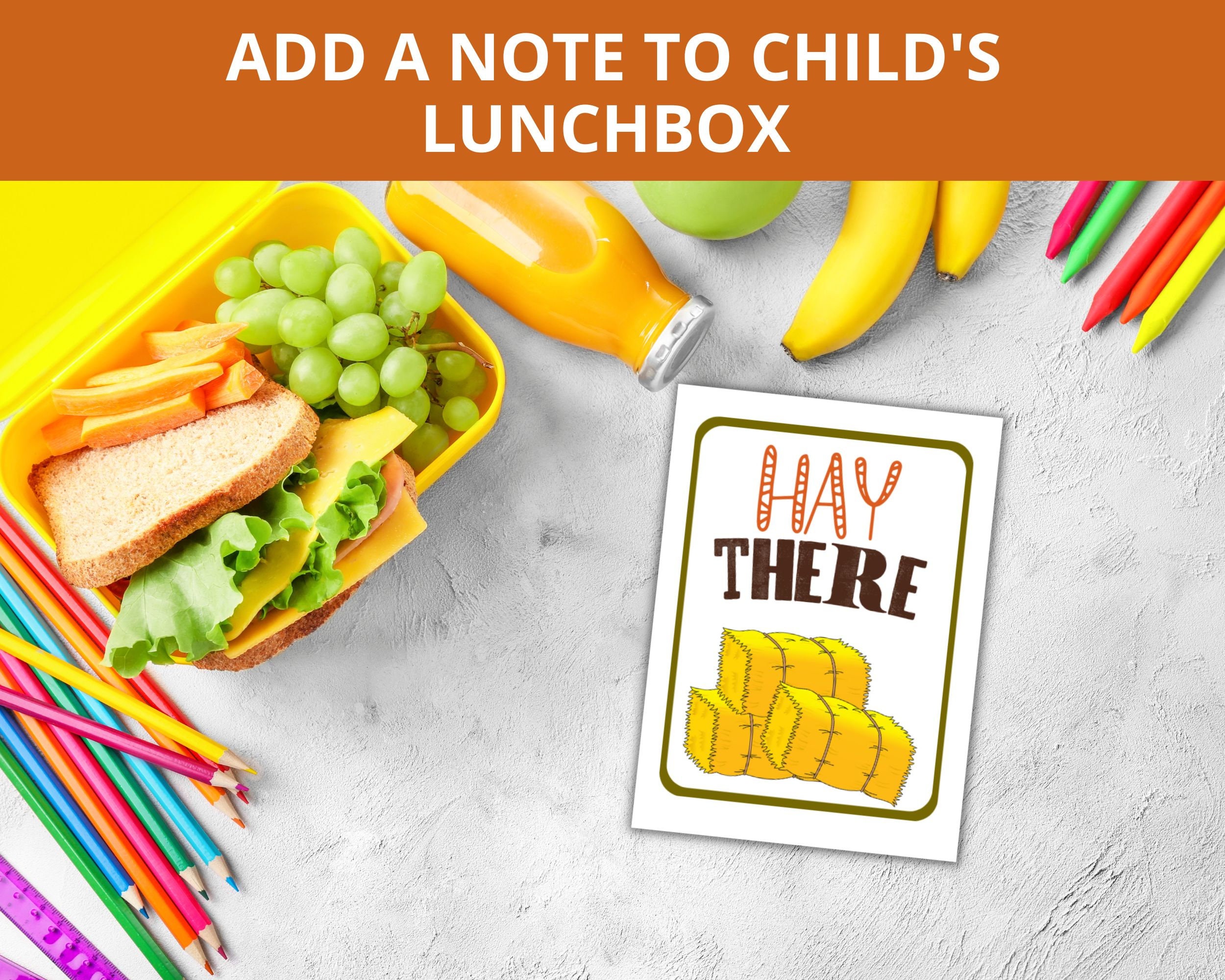 Fall Lunchbox Notes, Lunchbox Notes for Kids, Autumn Notes, Positive ...