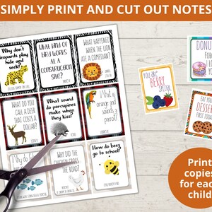 Lunchbox Notes for Kids, Seasonal Lunchbox Notes, Positive Affirmations ...