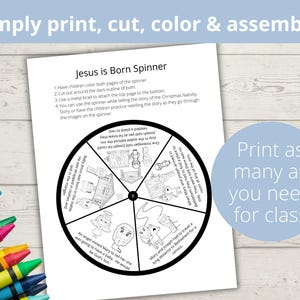 Jesus is Born, Baby Jesus, Christmas Nativity, Bible Story Crafts ...