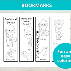 David and Goliath Bible Story Activities, Sunday School Crafts ...