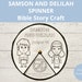 Samson and Delilah, Samson Bible Craft, Sunday School Activities, Kids ...