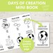 Days of Creation Printable, Sunday School Craft, Bible Story Activity ...