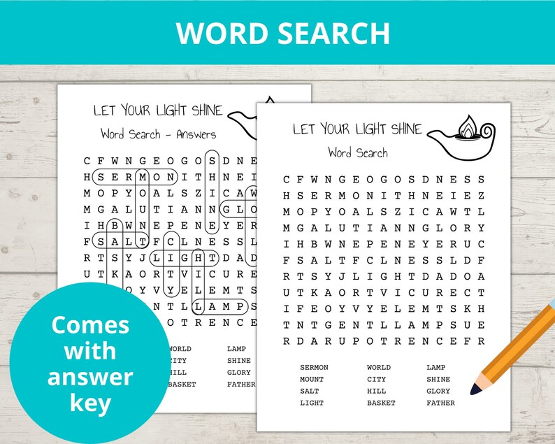 Let Your Light Shine, Bible Story Crafts, Salt of the Earth, Sunday ...