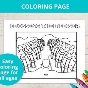 Crossing the Red Sea, Parting the Red Sea, Moses Red Sea Craft, Moses ...