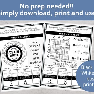 Fishers of Men Craft, Bible Escape Room, Escape Room for Kids, Sunday ...