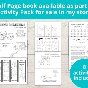 Good Samaritan Craft, Parables of the Good Samaritan, Parables of Jesus ...