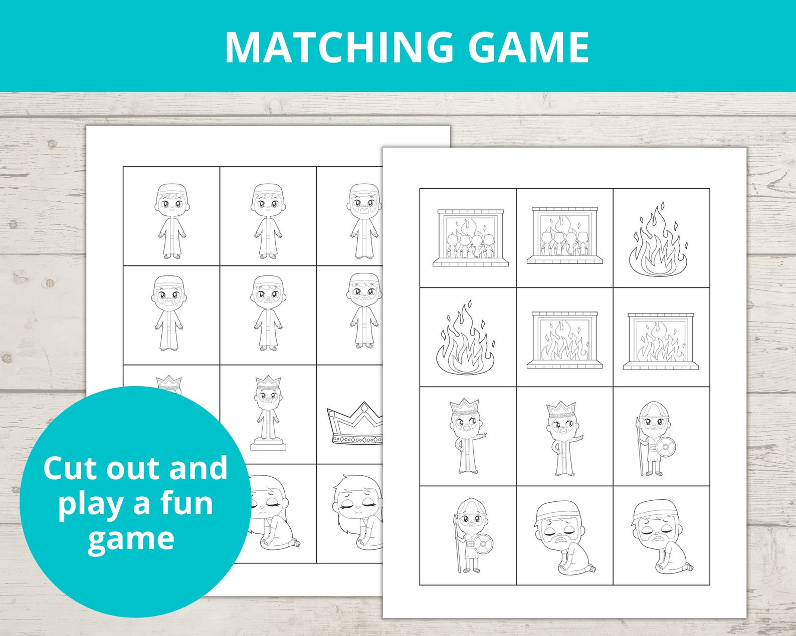 Fiery Furnace Bible Story Activities, Sunday School Crafts, Activity ...