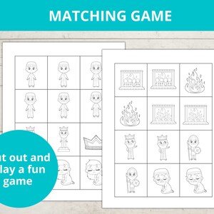 Fiery Furnace Bible Story Activities, Sunday School Crafts, Activity ...