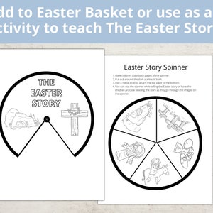 Easter Activities for Kids, Easter Bible Story, Easter Crafts, He is ...