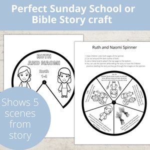 Ruth and Boaz, Ruth and Naomi, Sunday School Activities, Kids Bible ...