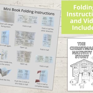 Christmas Nativity Craft for Kids, Sunday School Craft, Baby Jesus Born ...