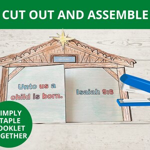 Christmas Nativity Scene, Manger Nativity, Birth of Jesus, Christmas ...