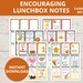 Lunchbox Notes for Kids, Seasonal Lunchbox Notes, Positive Affirmations ...