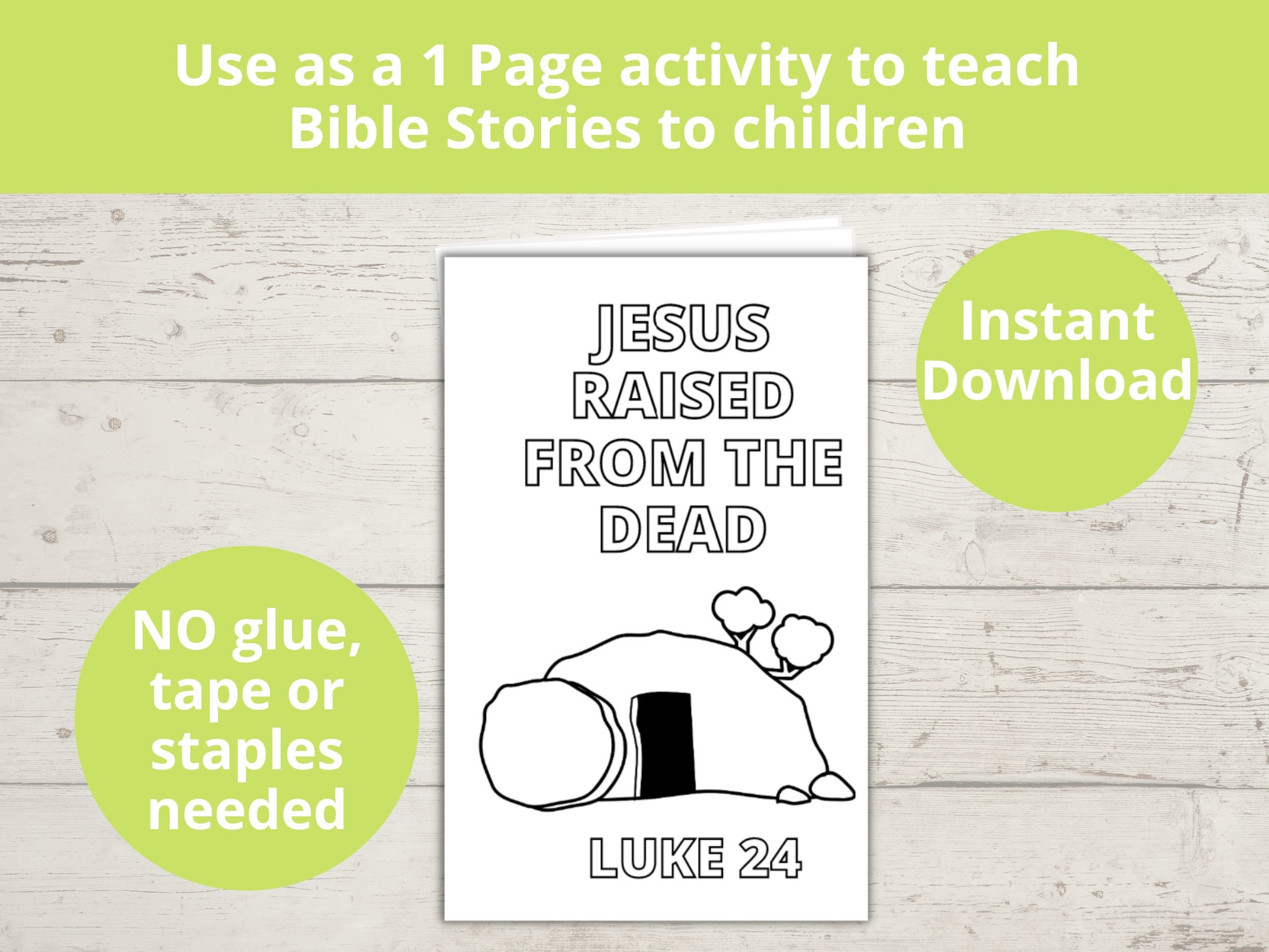 Jesus Resurrection, He is Risen, Holy Week Crafts, Easter Story ...
