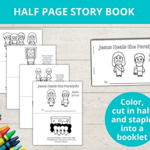 Jesus Heals a Paralyzed Man, Jesus Miracles Crafts, Sunday School ...