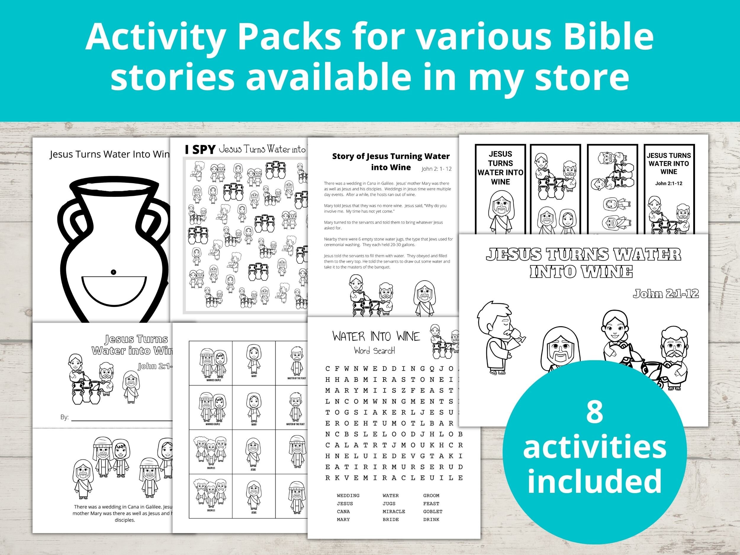 10 Commandments Craft, Moses Coloring, Bible Activity, Church Kids ...