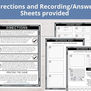 Escape Room Kids, Bible Escape Room Digital Prints, Ten Commandments ...