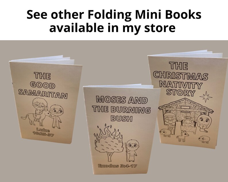 Ten Lepers, Sunday School Craft, Jesus Heals, Printable Mini Book ...