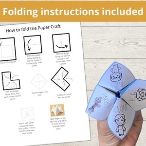 Ruth and Naomi, Ruth and Boaz Craft, Fortune Teller, Cootie Catcher ...