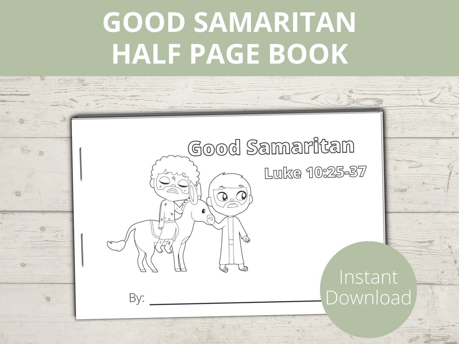 Good Samaritan Craft, Parables of the Good Samaritan, Parables of Jesus ...