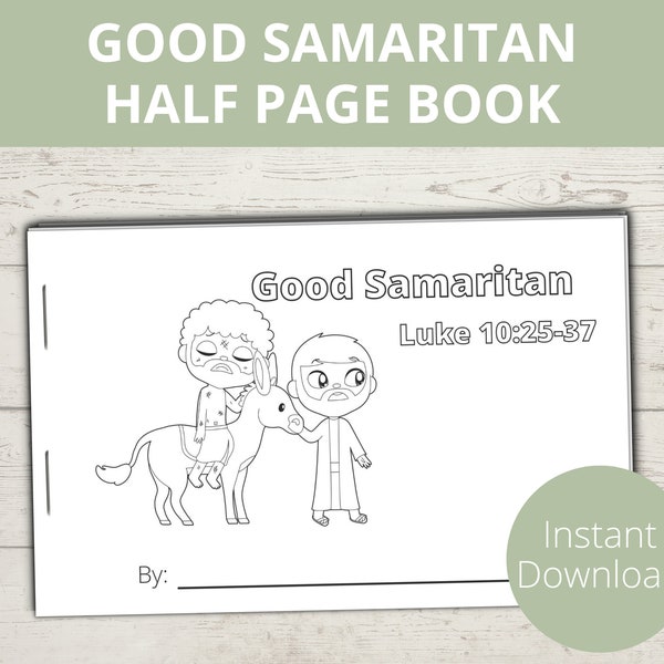 The Good Samaritan Craft - Etsy