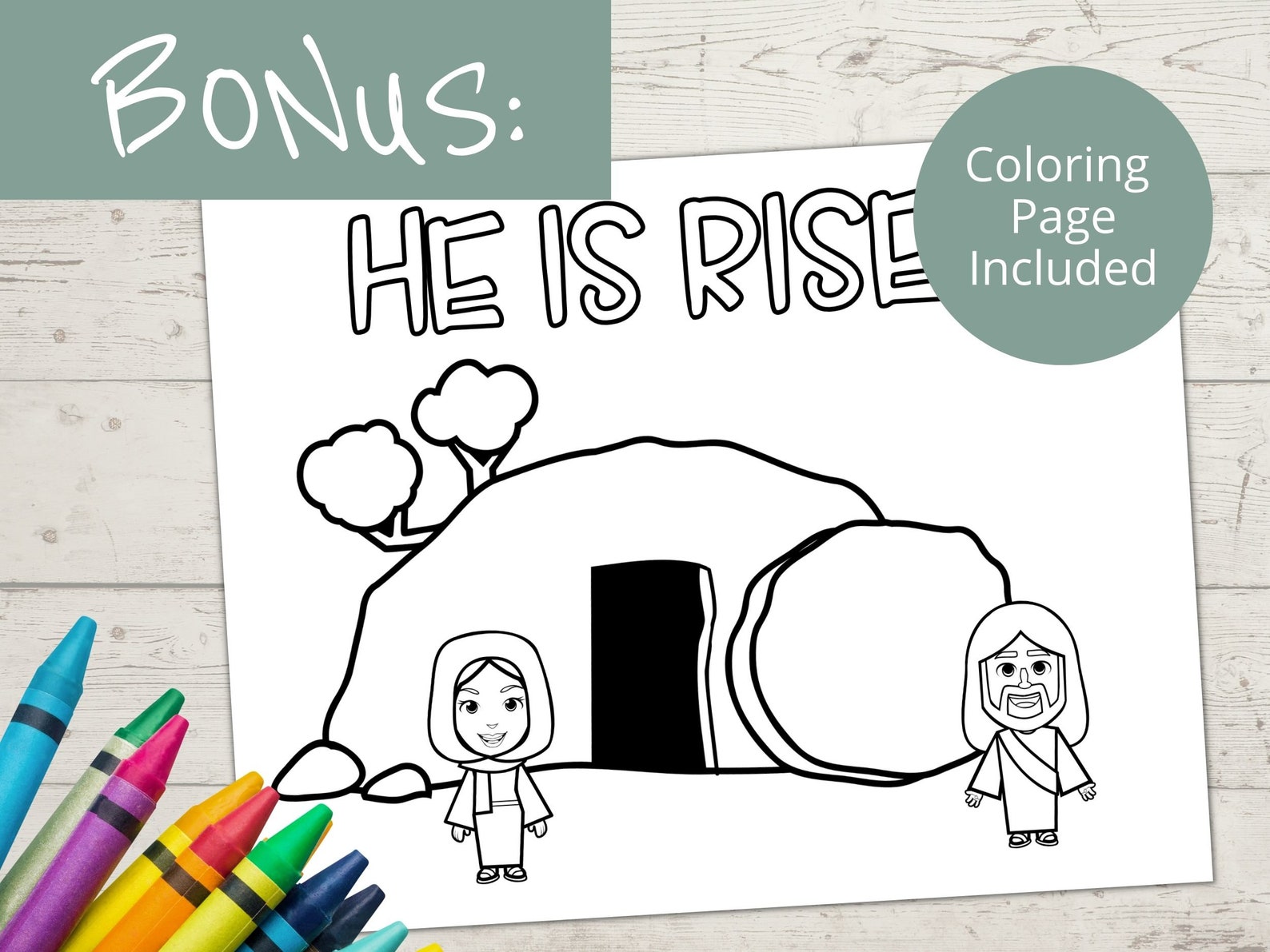 Holy Week Activities for Kids, Bible Activity, the Easter Story, Church ...