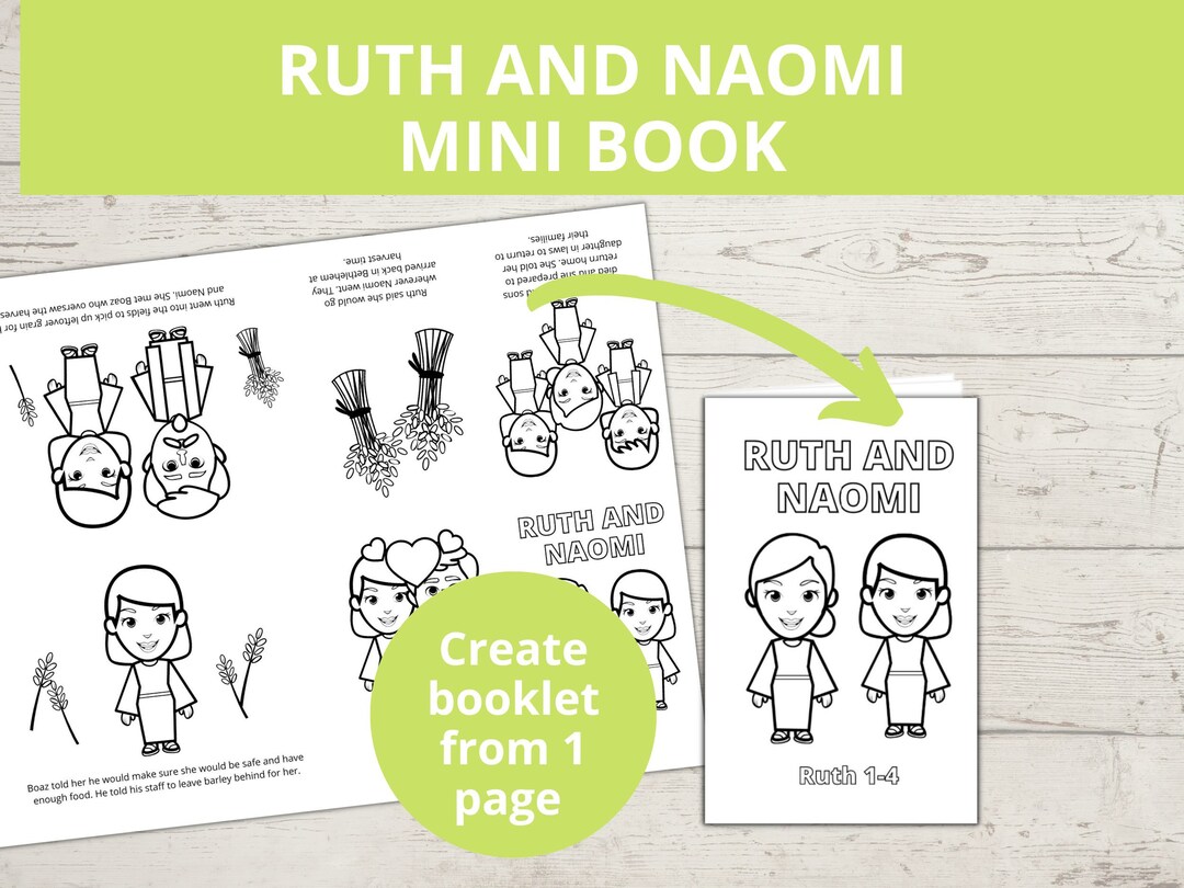 Ruth and Boaz, Ruth and Naomi Bible, Preschool Bible, Homeschool Bible ...