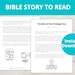 Prodigal Son Bible Story Activities, Sunday School Craft, Activity Pack ...