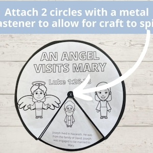 Angel Gabriel Visits Mary, Mary Visited by Angel, Mary and Joseph ...