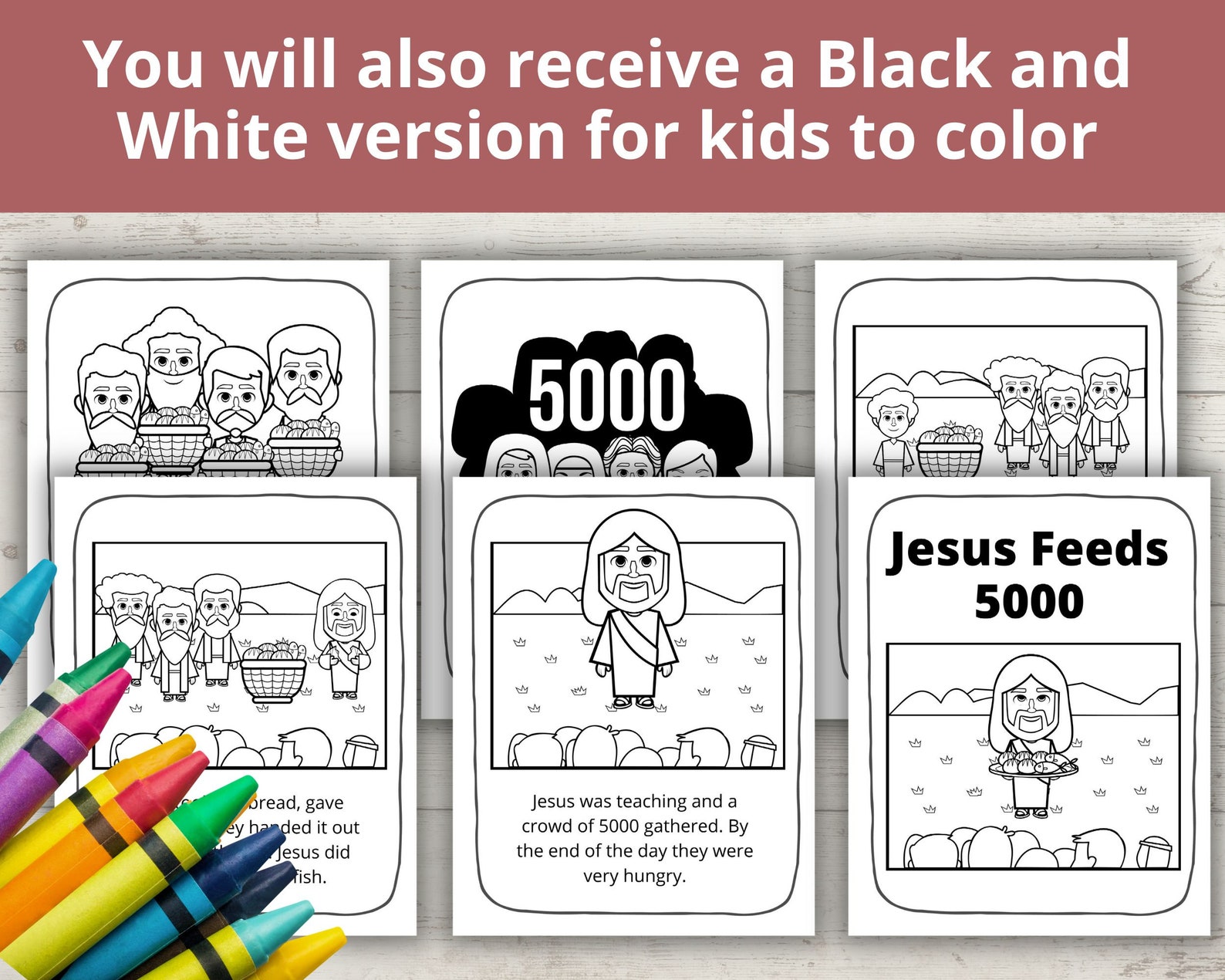 Jesus Feeds 5000, Jesus Feeds the 5000, Bible Story, Loaves and Fish ...