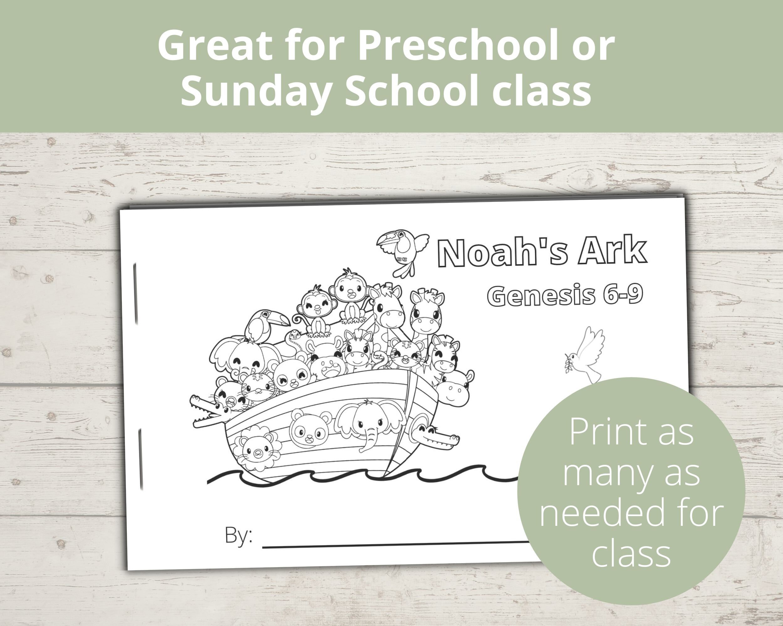 Noahs Ark Craft, Noahs Ark Coloring Pages, Sunday School Craft, Bible ...