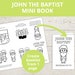 John the Baptist, Bible Story Activity, Mini Book, Sunday School Craft ...