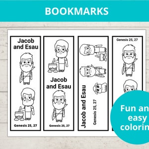 Jacob and Esau, Bible Story for Kids, Sunday School Activity, I Spy ...
