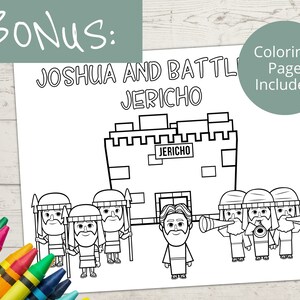 Battle of Jericho, Bible Activity, Joshua and Jericho, Church Kids ...