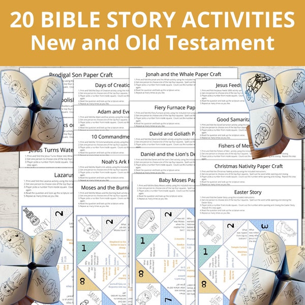 Story of Joseph Bible Story Activities, Sunday School Craft, Activity ...