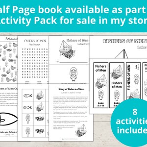 I Will Make You Fishers of Men, Follow Jesus, Following Jesus Craft ...