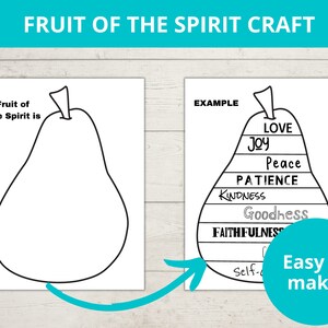 Fruit of the Spirit Activity Pack, Printable Bible Story Activities ...