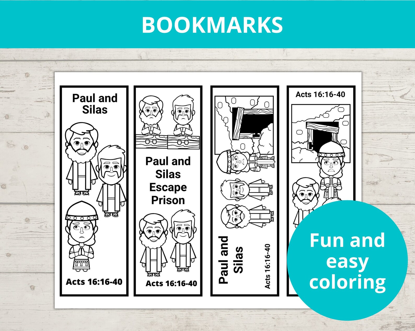Paul and Silas, Bible Story Crafts, Paul and Silas in Jail, Bible ...