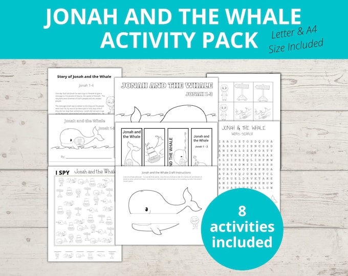 Jonah and the Whale, Jonah and the Whale Craft, Jonah and the Whale ...