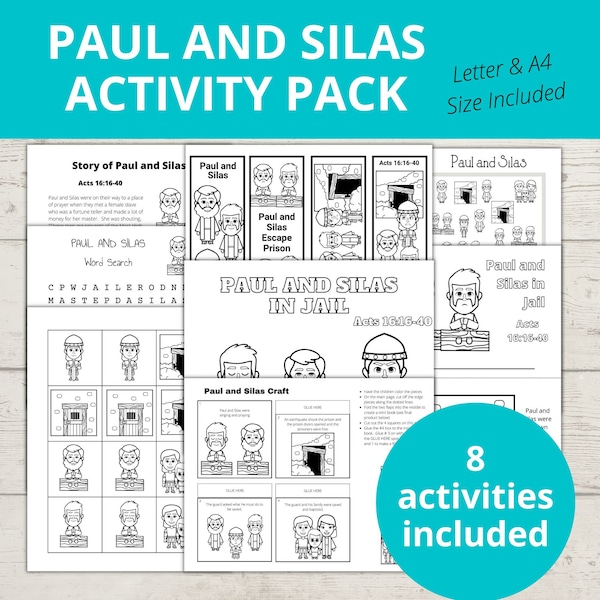 Story of Joseph Bible Story Activities, Sunday School Craft, Activity ...