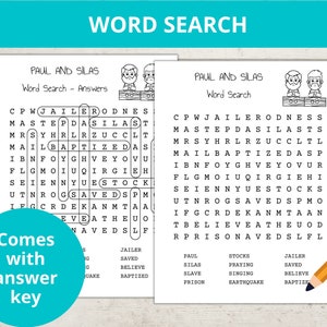 Paul and Silas, Bible Story Crafts, Paul and Silas in Jail, Bible ...
