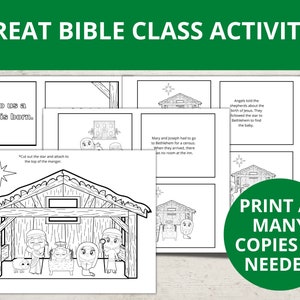 Christmas Nativity Scene, Manger Nativity, Birth of Jesus, Christmas ...