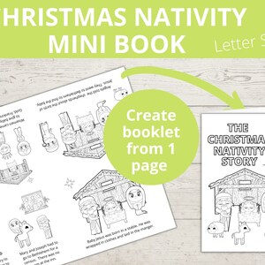 Christmas Nativity Craft for Kids Sunday School Craft Baby - Etsy