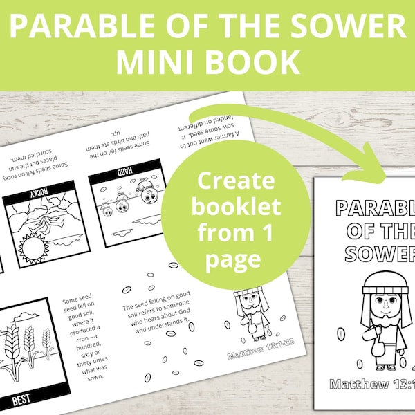 Parable of the Sower Printable - Etsy UK