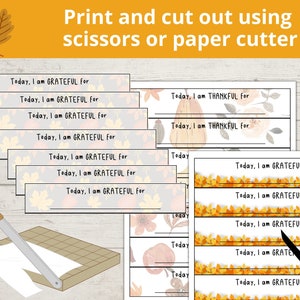 Thanksgiving Gratitude Paper Chain, I Am Thankful For, Fall Activity ...
