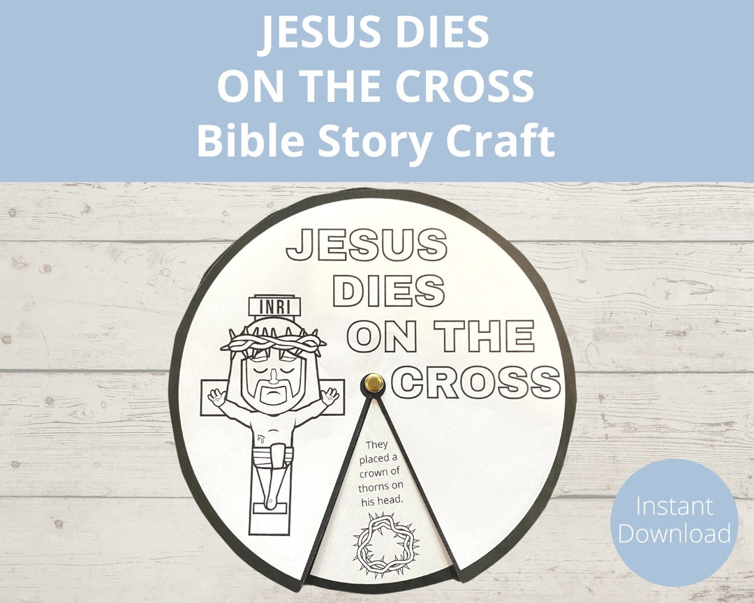 Easter Activities for Kids, Jesus on the Cross, Easter Bible Story ...