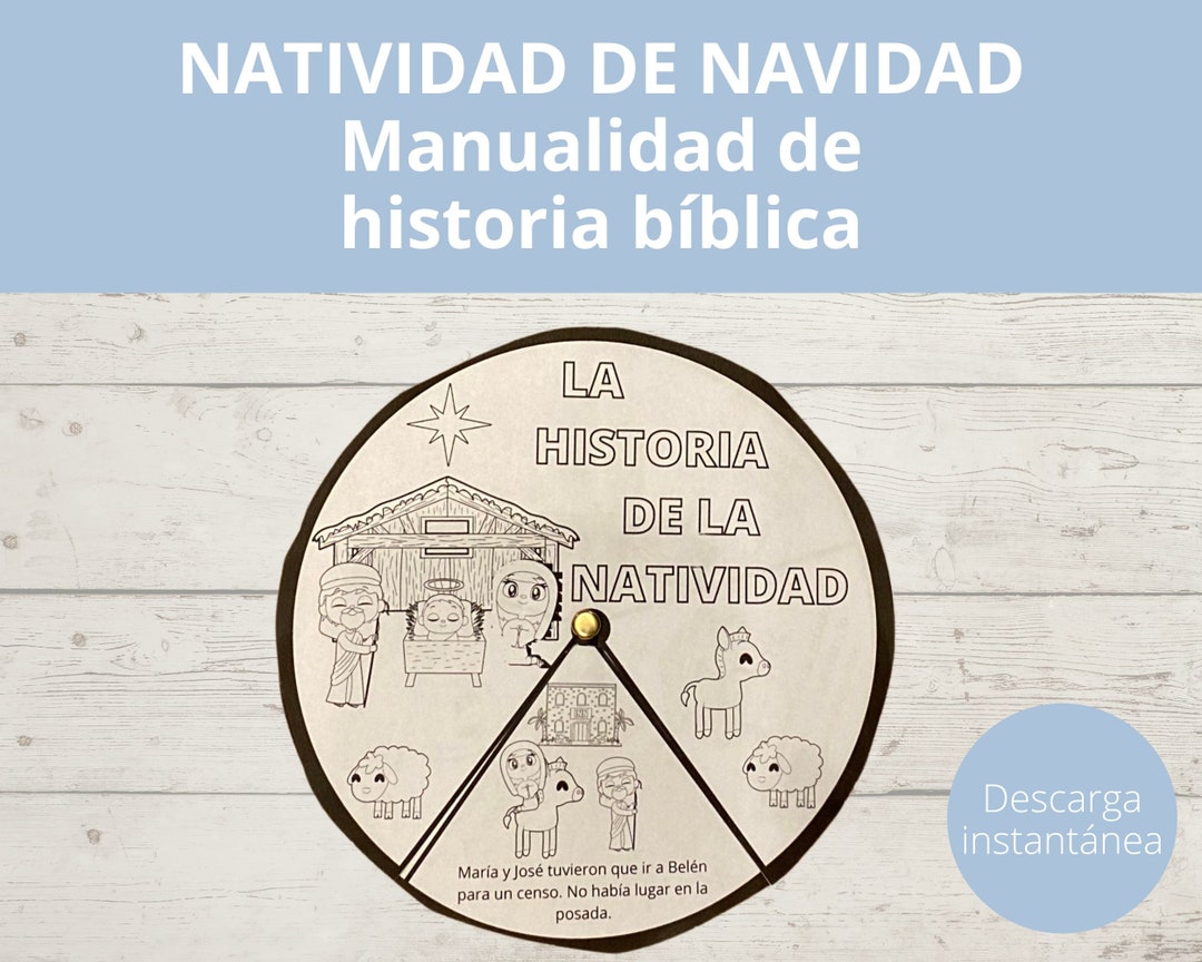 Spanish Christmas Nativity, Natividad Navideña, En Espanol, Birth of ...